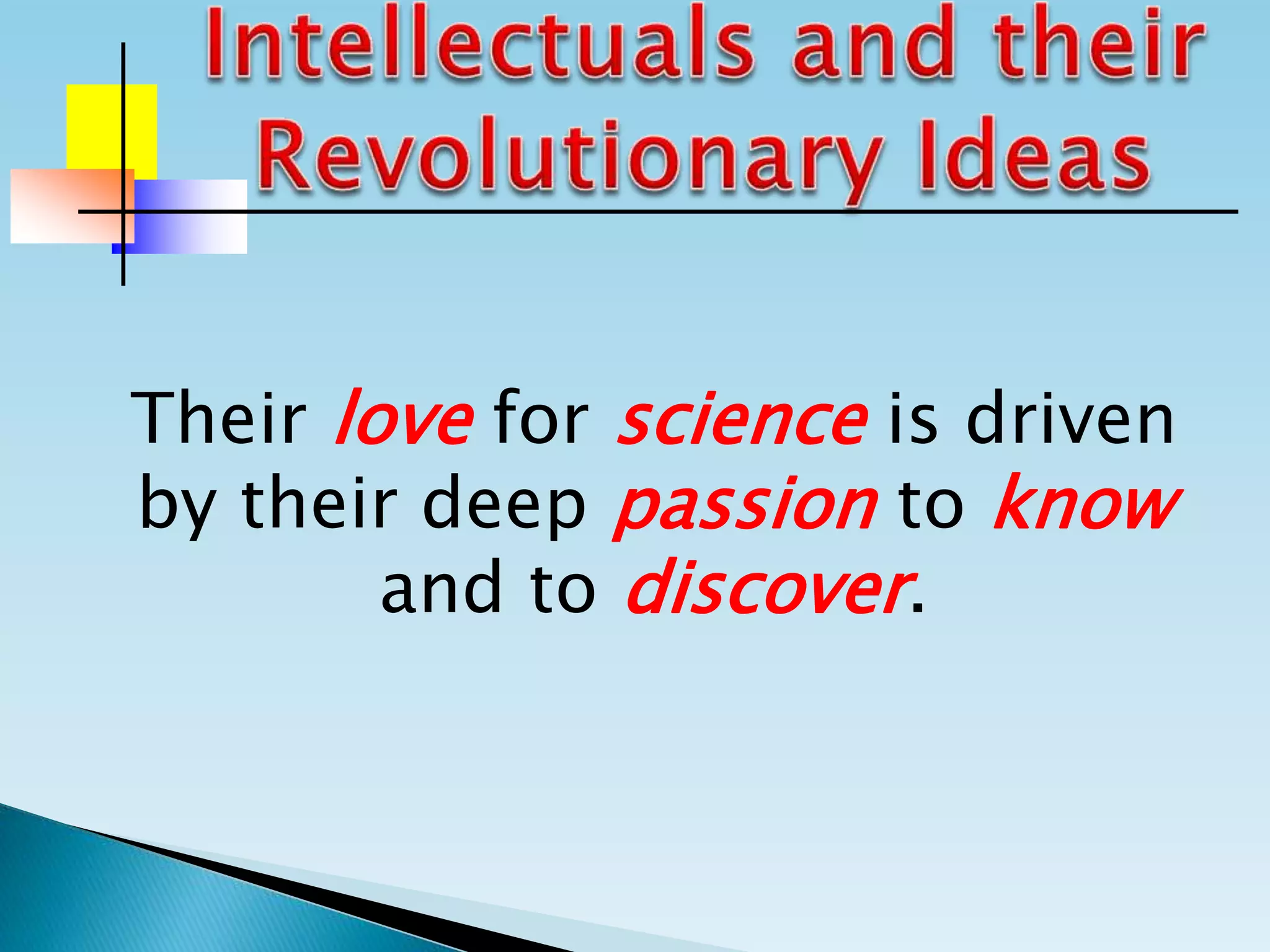 Lesson 1 intellectual revolutions that define society | PPTX