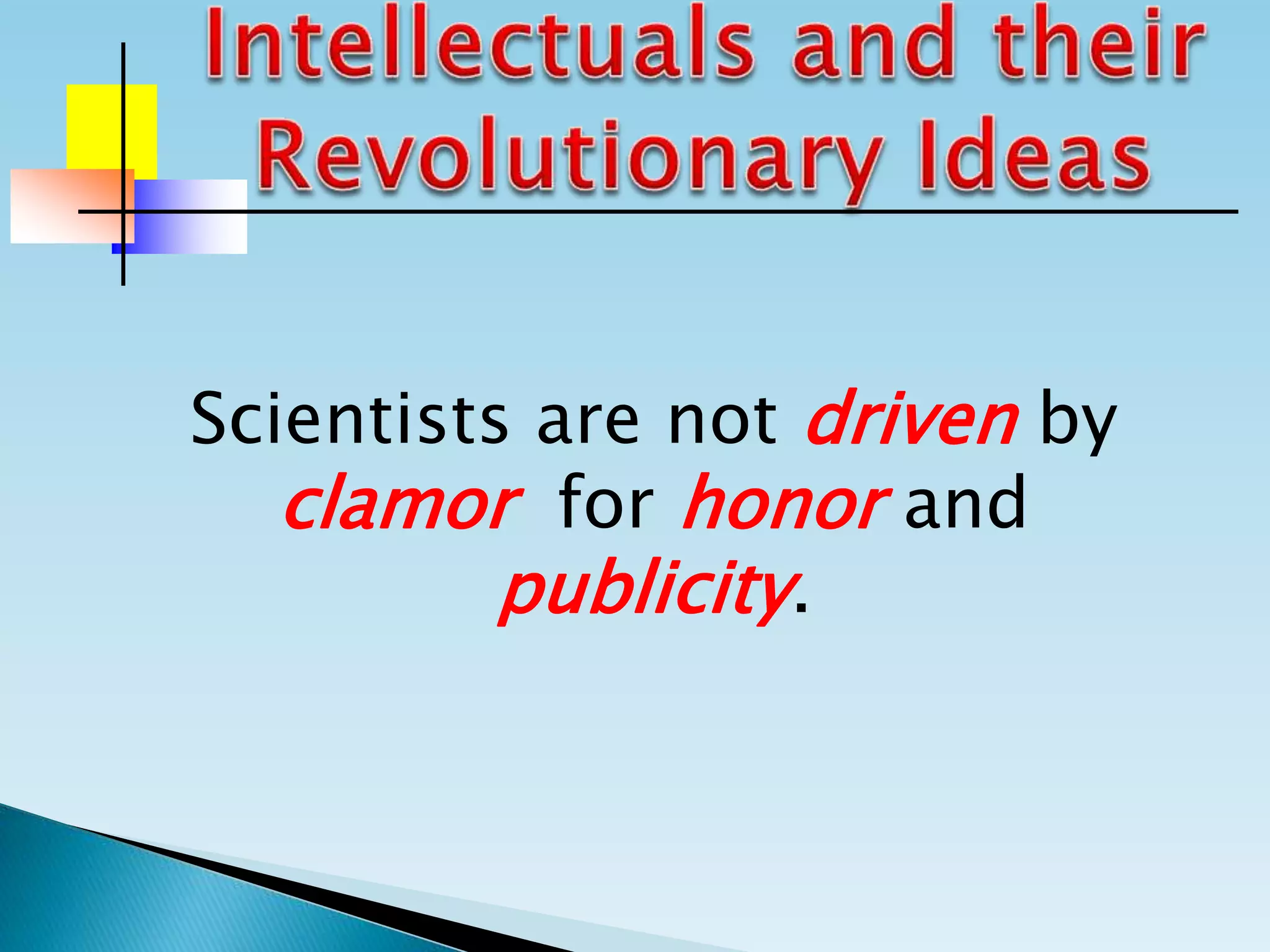 Lesson 1 intellectual revolutions that define society | PPTX ...