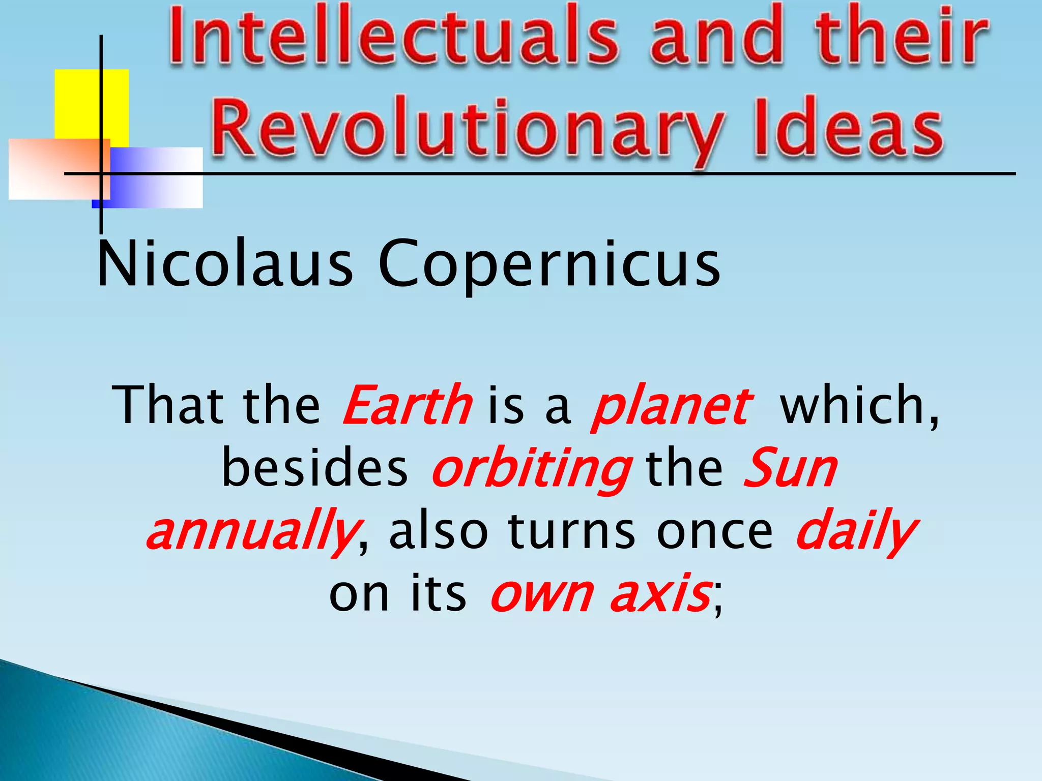 Lesson 1 intellectual revolutions that define society | PPTX ...