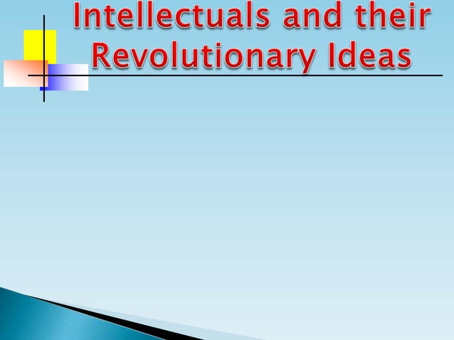Lesson 1 intellectual revolutions that define society | PPT