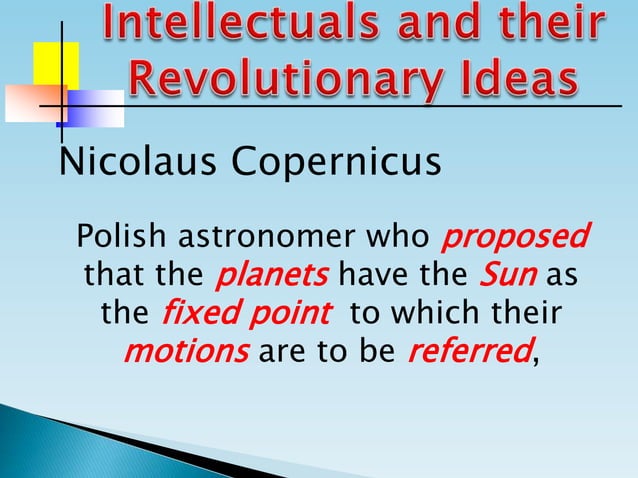 Lesson 1 intellectual revolutions that define society | PPTX ...