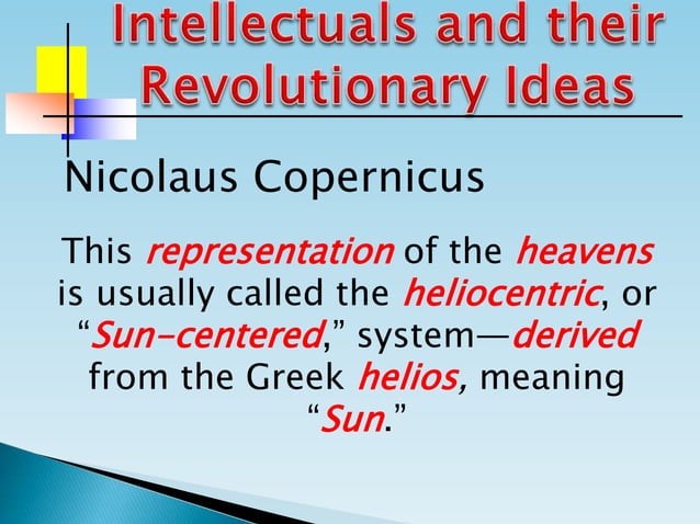 Lesson 1 intellectual revolutions that define society | PPTX ...