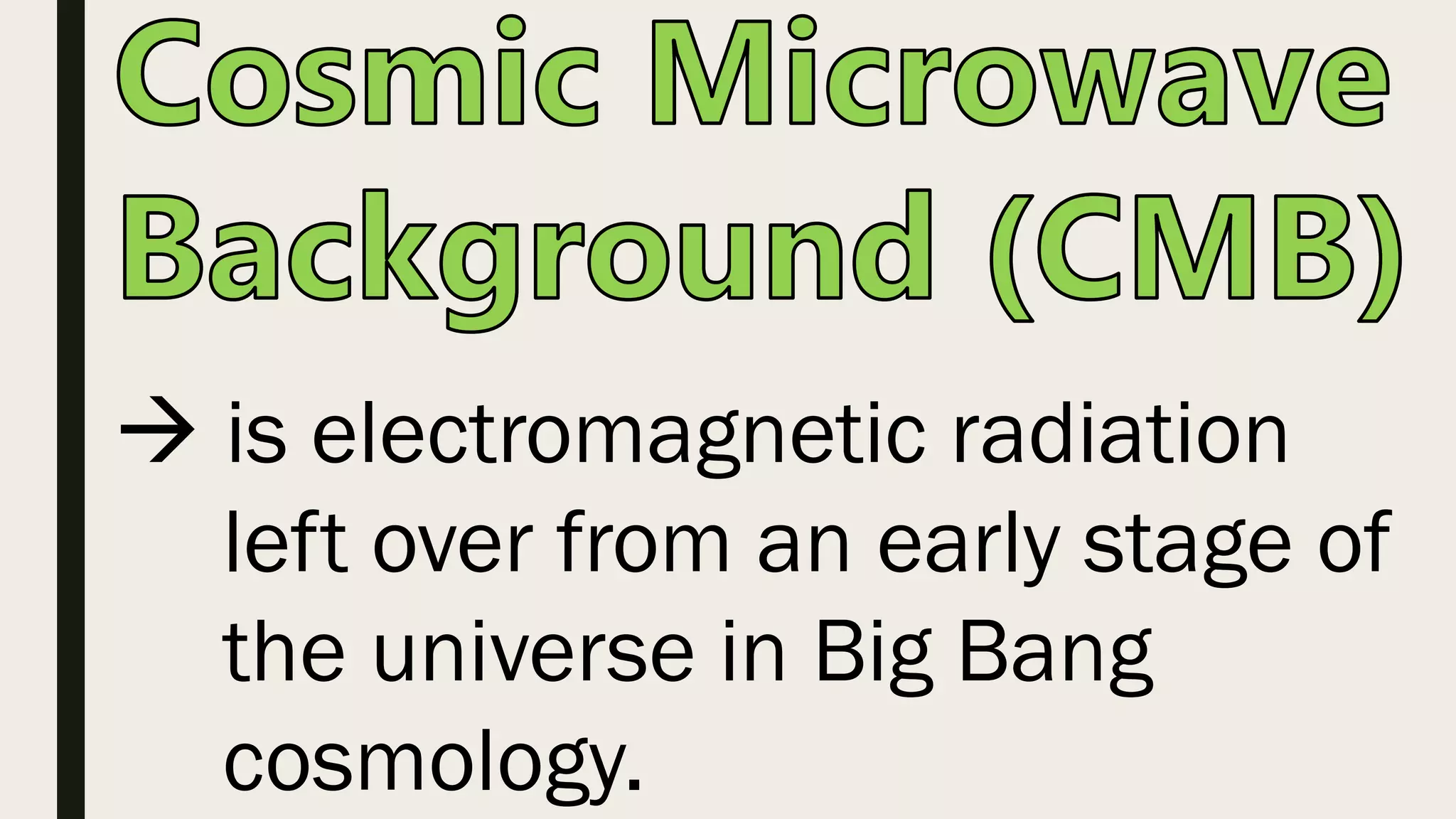 Lesson 1 In the Beginning (Big Bang Theory and the Formation of Light ...