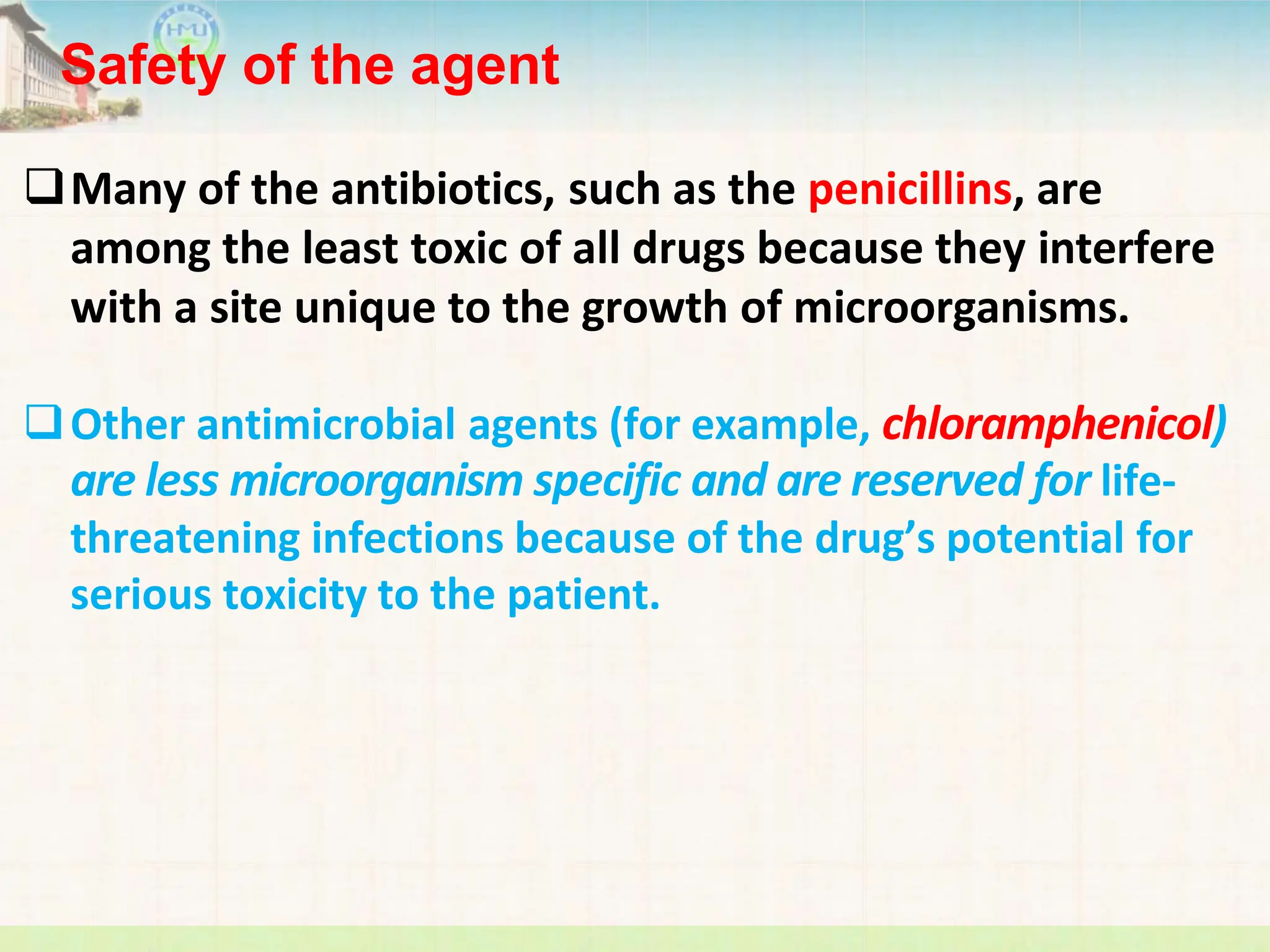 lesson 1 Introduction and General Principle of antimicrobial therapy (1 ...
