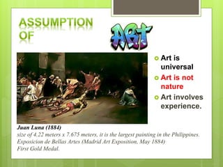 Lesson 1 introduction to art appreciation | PPTX