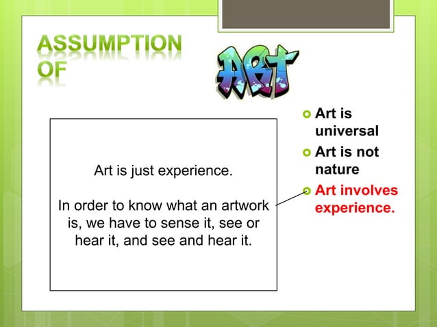 Lesson 1 introduction to art appreciation | PPTX