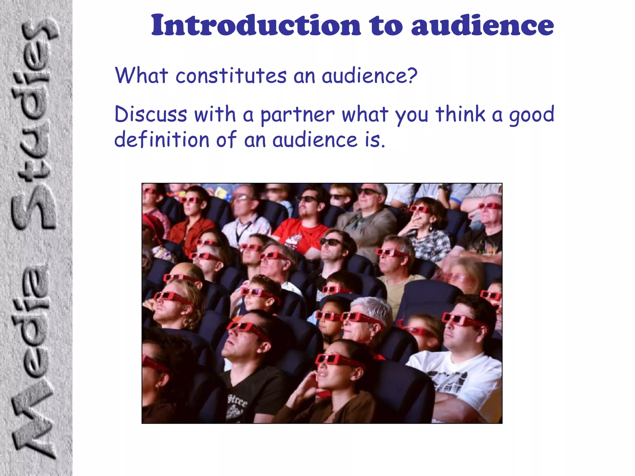 Lesson 1 introduction to audience | PPT