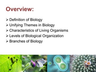 Lesson 1 Introduction to Biology | PDF