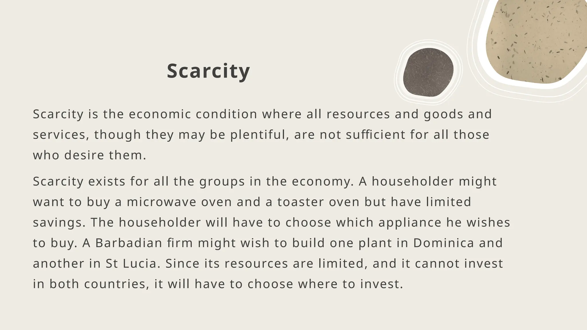 Lesson 1 Introduction to Economics and Scarcity .pptx