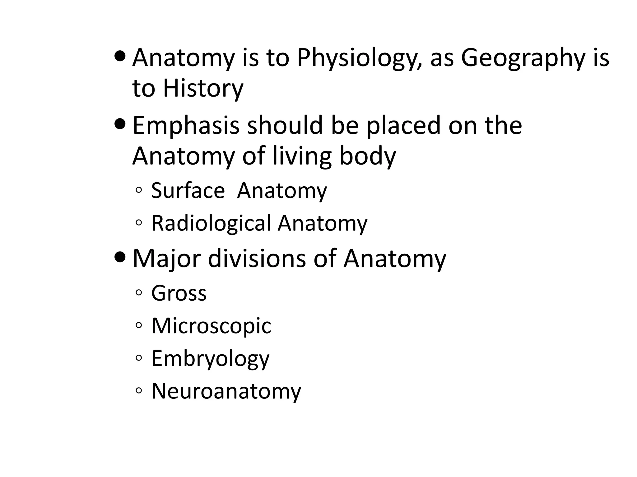 Lesson 1 introduction to human anat and cell structure | PDF