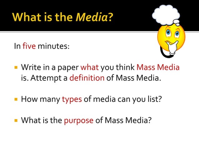 Introduction to Media Studies_What is Media Studies? | PPT