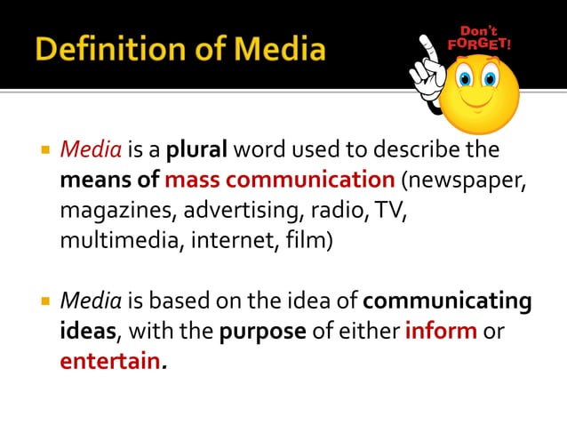 Introduction to Media Studies_What is Media Studies? | PPT