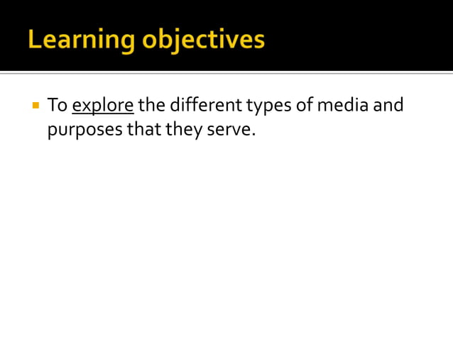 Introduction to Media Studies_What is Media Studies? | PPT