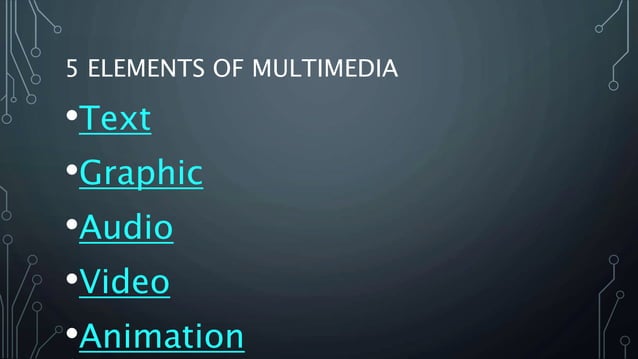 Lesson 1 introduction to multimedia | PPTX | Internet for Beginners ...