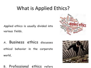 Lesson 1 Introduction to Professional Development and Applied Ethics | PPTX