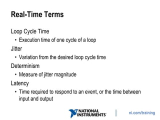 Lesson 1 introduction to real time | PPT