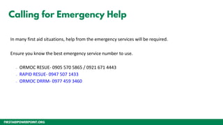 LESSON 1 INTRODUCTION TO SAFETY & FIRST AID.pptx