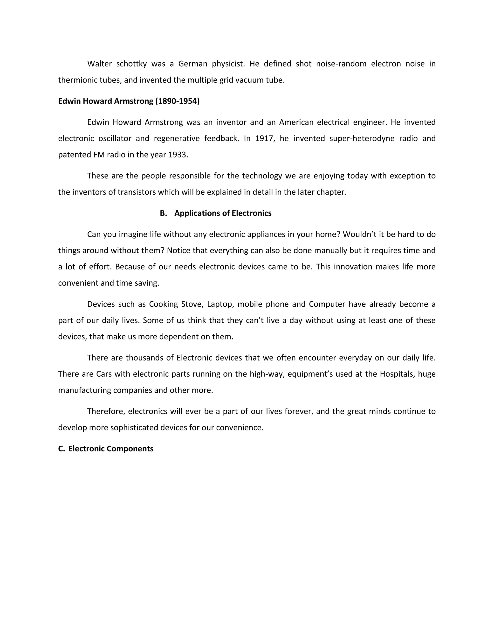 Lesson 1 intro to electronics | PDF