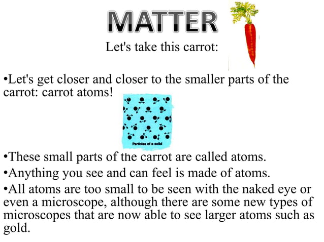 (Lesson 1) intro to matter | PPTX