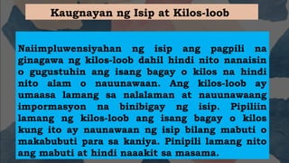 LESSON 1 KILOS LOOB Eduaksyon sa Pagpapakatao. | PPTX