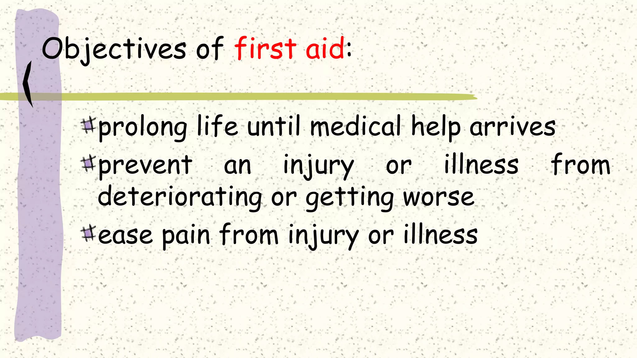 Lesson 1 learning basic first aid | PPTX