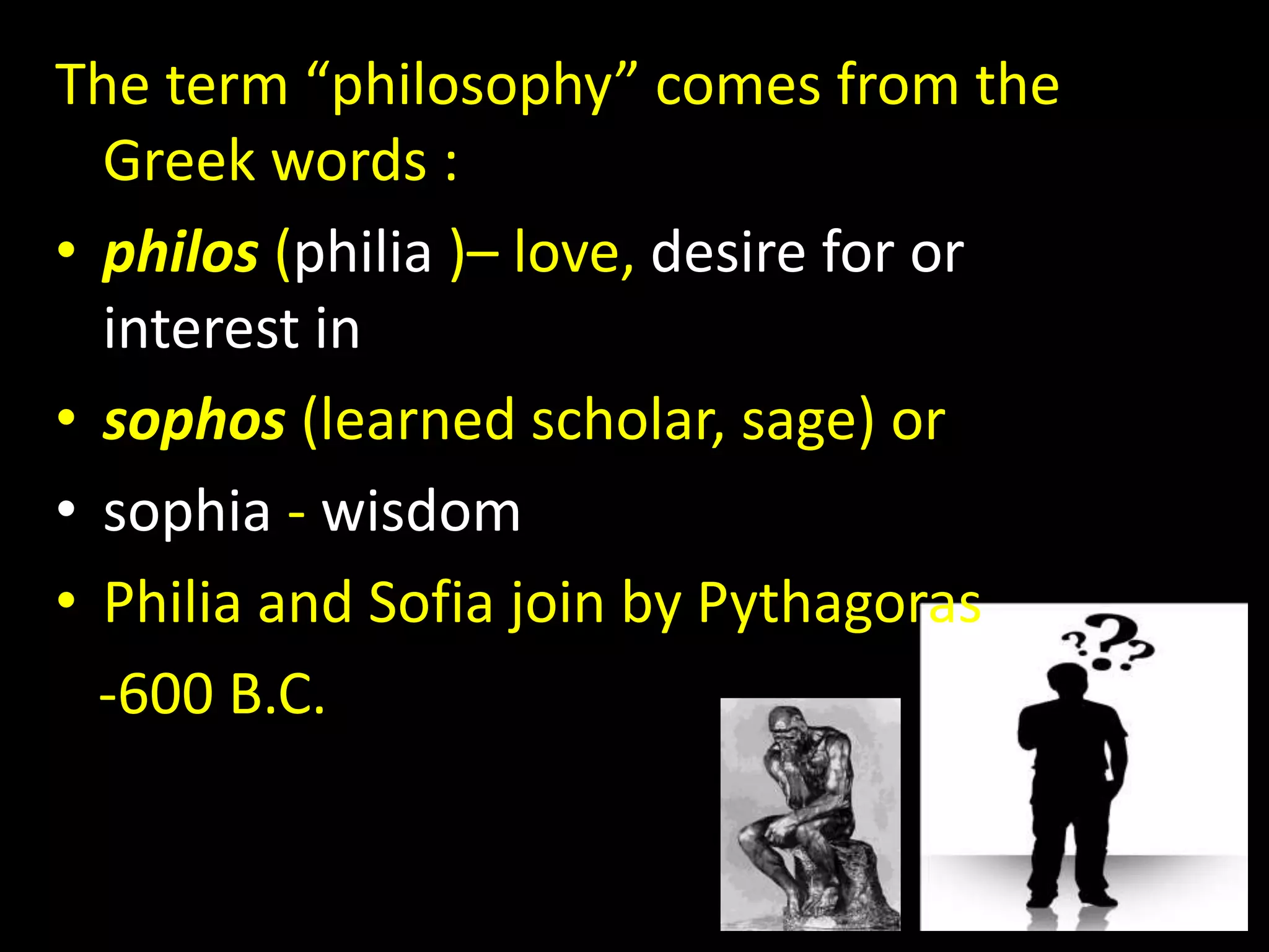 Lesson 1 what is philosophy | PPTX