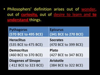 Lesson 1 what is philosophy | PPTX