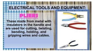 LESSON 1 LO1 EIM IDENTIFY ELECTRICAL SUPPLIES MATERIALS AND TOOLS.pptx