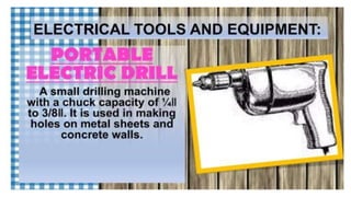 LESSON 1 LO1 EIM IDENTIFY ELECTRICAL SUPPLIES MATERIALS AND TOOLS.pptx