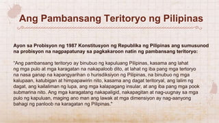 Lokasyon at teritoryo ng Pilipinas | PPTX