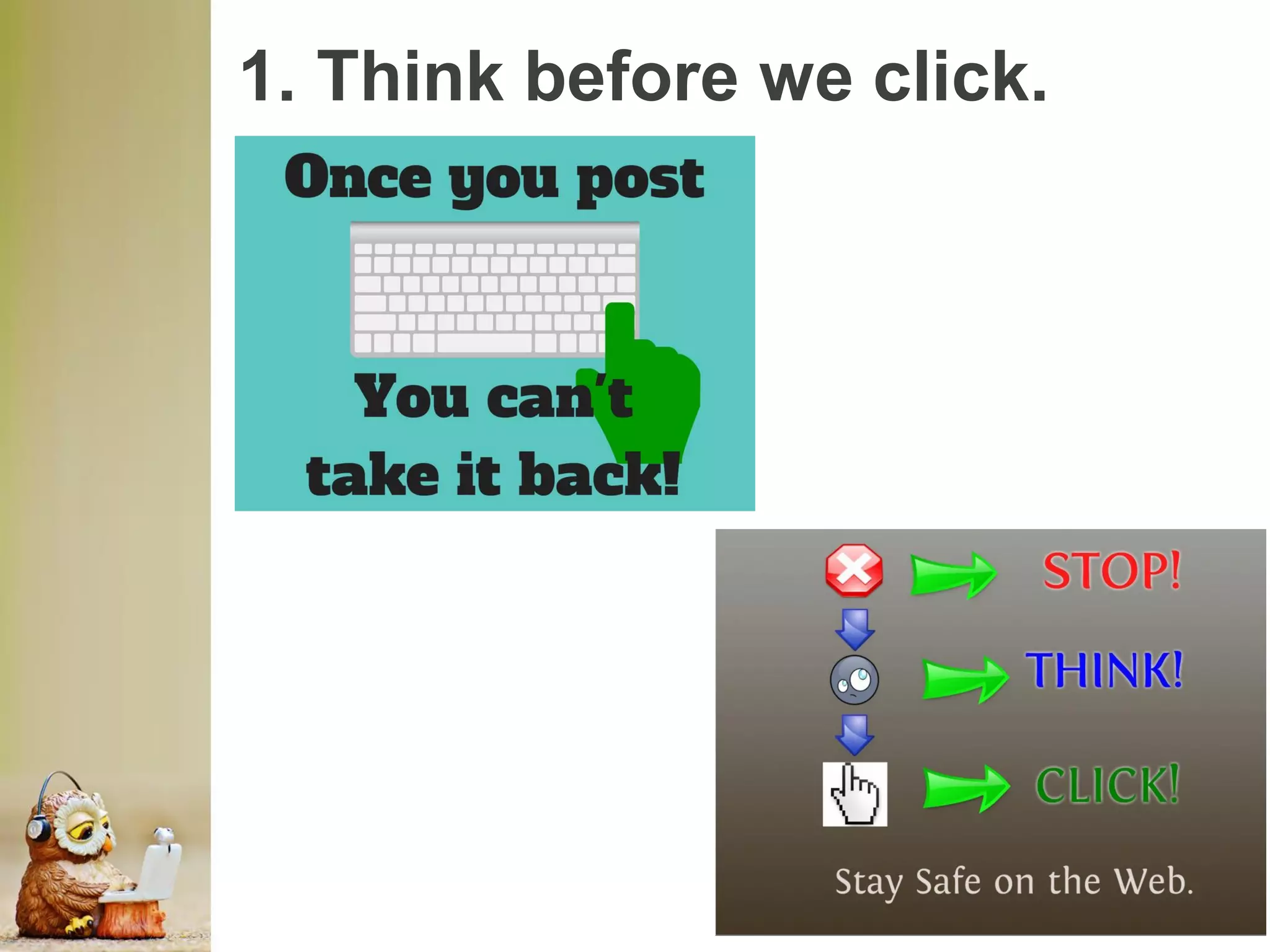 Lesson 1 maintaining internet safety(unit 1) | PDF