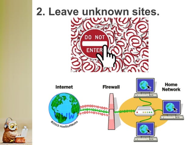 Lesson 1 maintaining internet safety(unit 1) | PDF