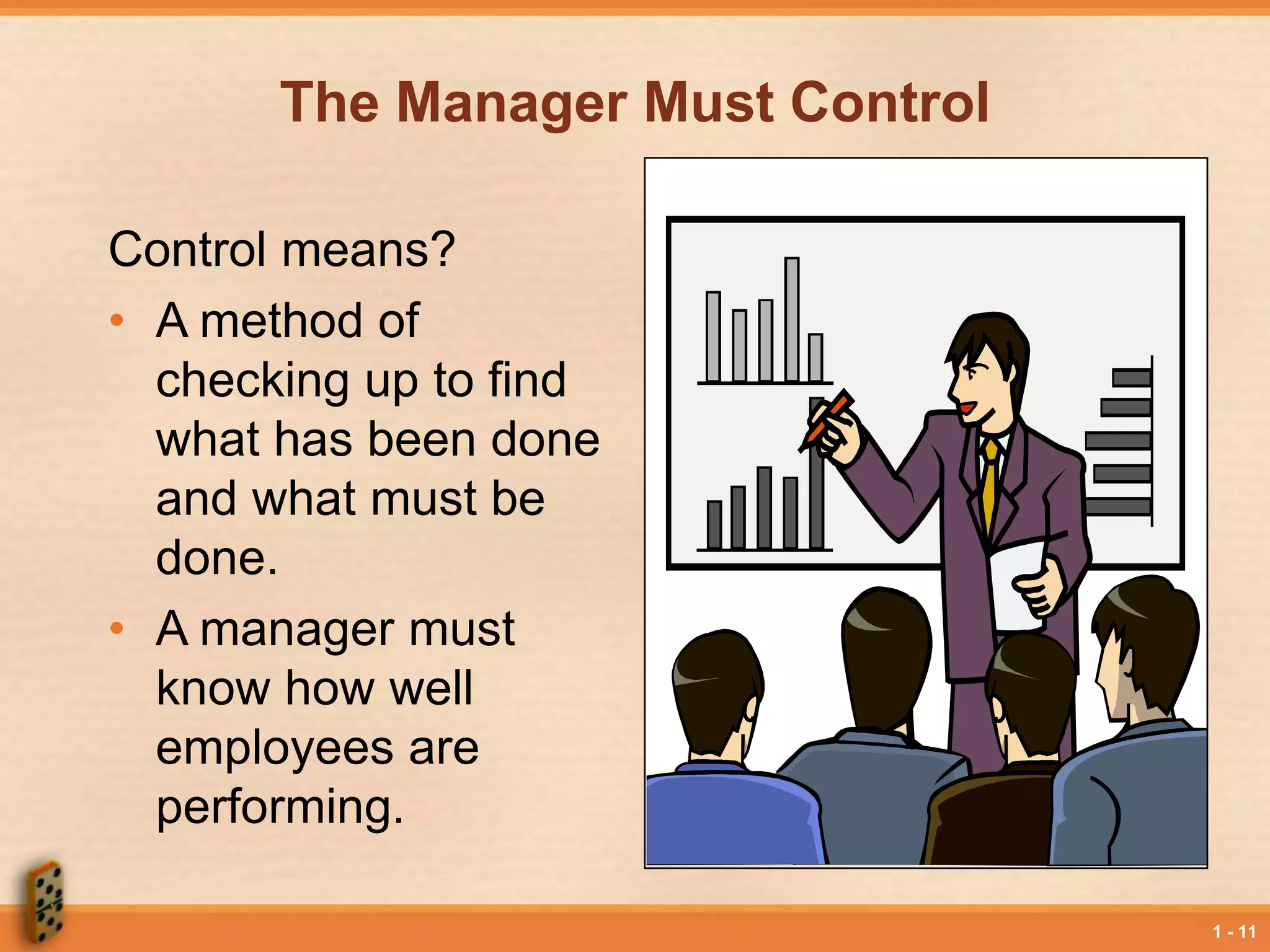 Lesson 1 Managing and the Managers Job | PPT