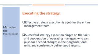 Lesson 1 managing the implementation | PPT