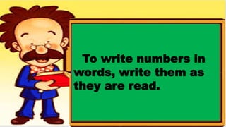 Reading and Writing of Numbers | PPTX