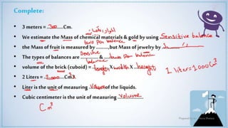 Lesson 1 measuring tools | PPT