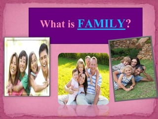 Members of the Family | PPTX | Parenting Children Aged 4-11 | Parenting