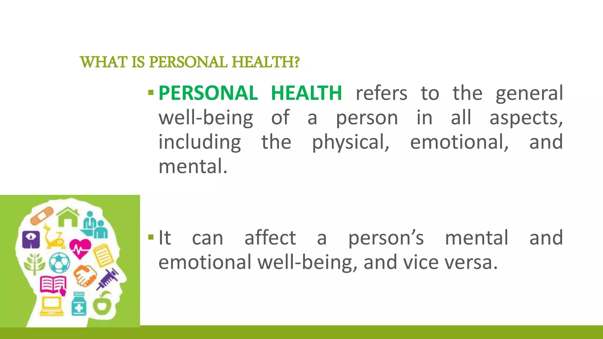 Lesson 1 mental and emotional health | PPTX