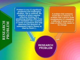 Lesson 1 methods of research | PPTX