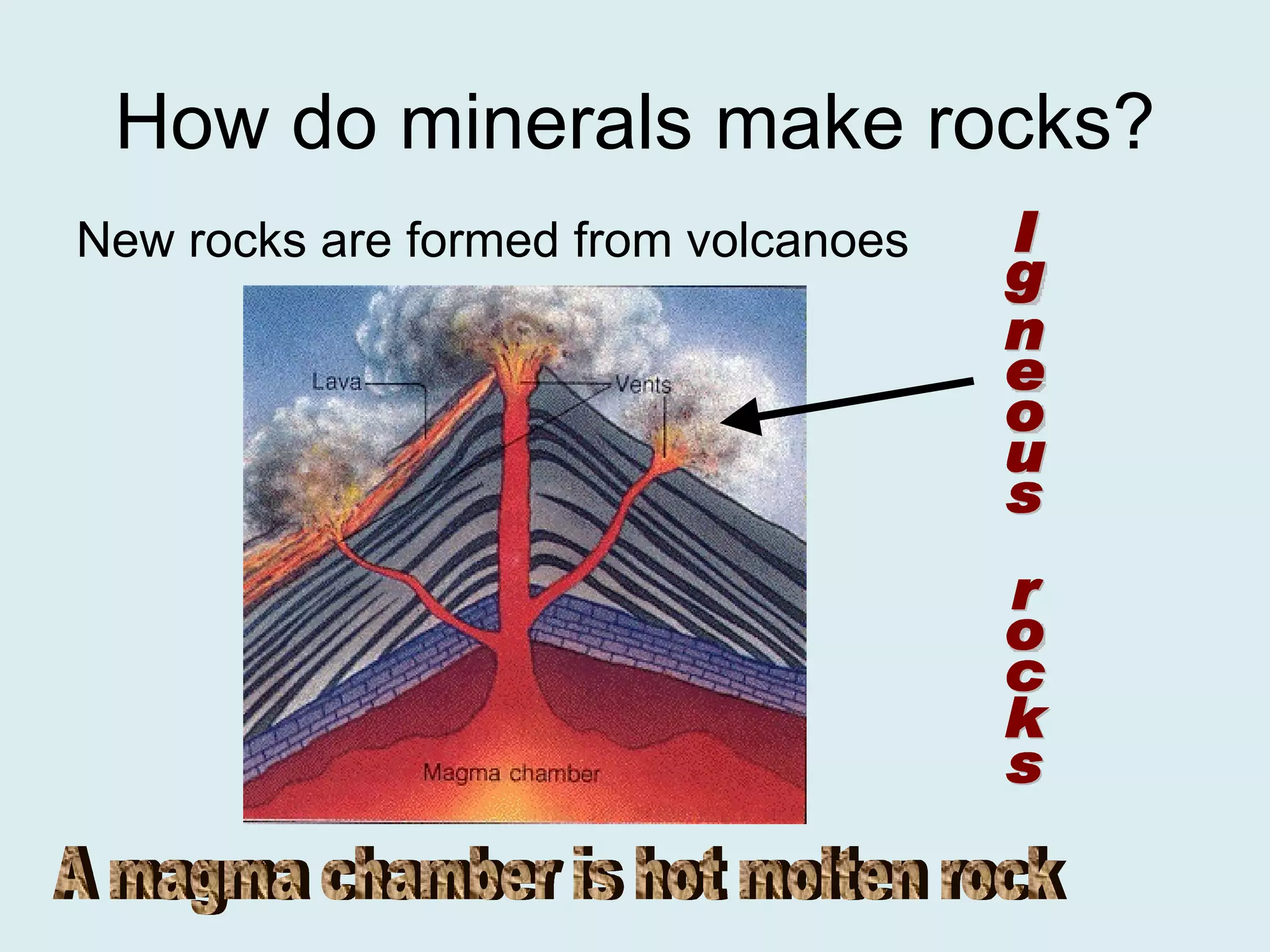Lesson 1 minerals and rocks notes | PPT