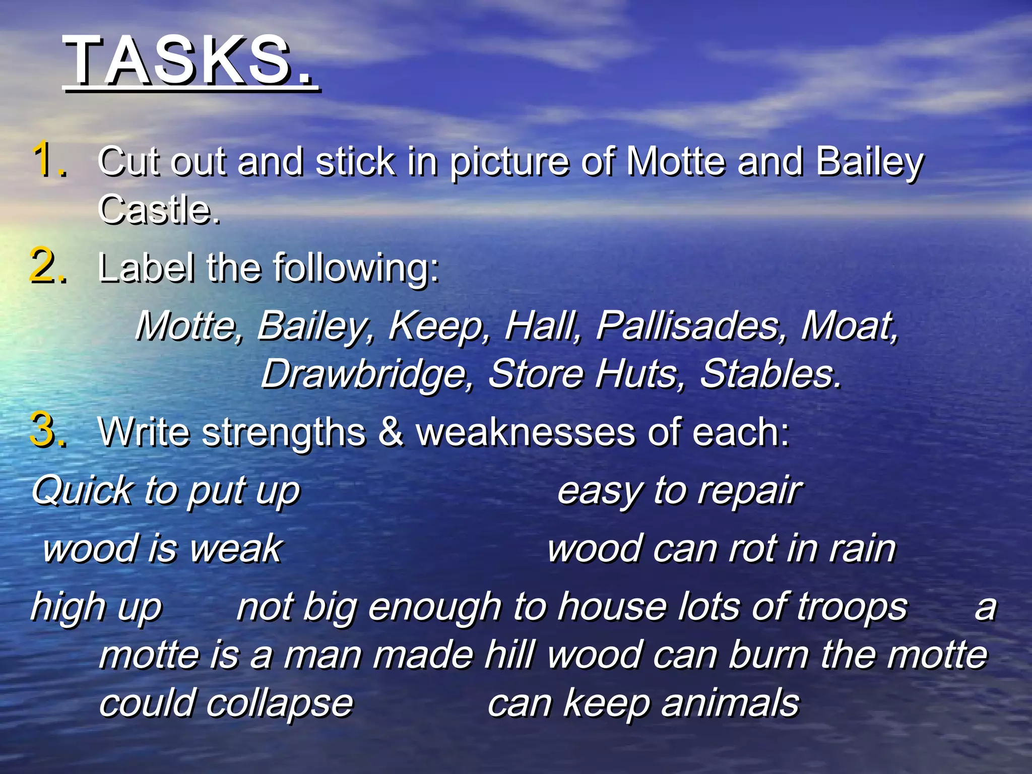 Lesson 1 motte_and_bailey_castles | PPT