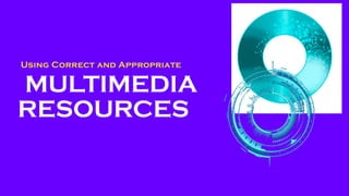 Lesson 1:Multimedia resources for grade 7 students | PPTX | Internet ...
