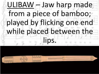 MUSIC EDUCATION 7 2ND QUARTER Lesson 1 music of cordillera | PPTX