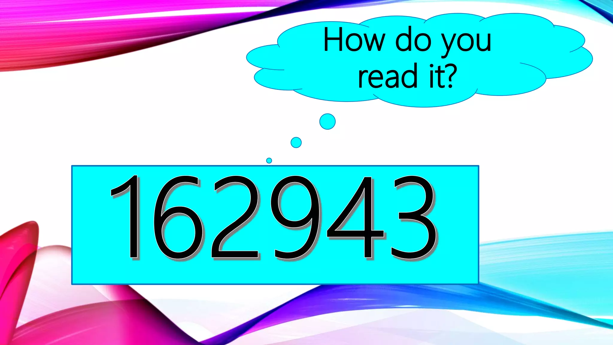 reading and Writing Large Numbers | PPTX