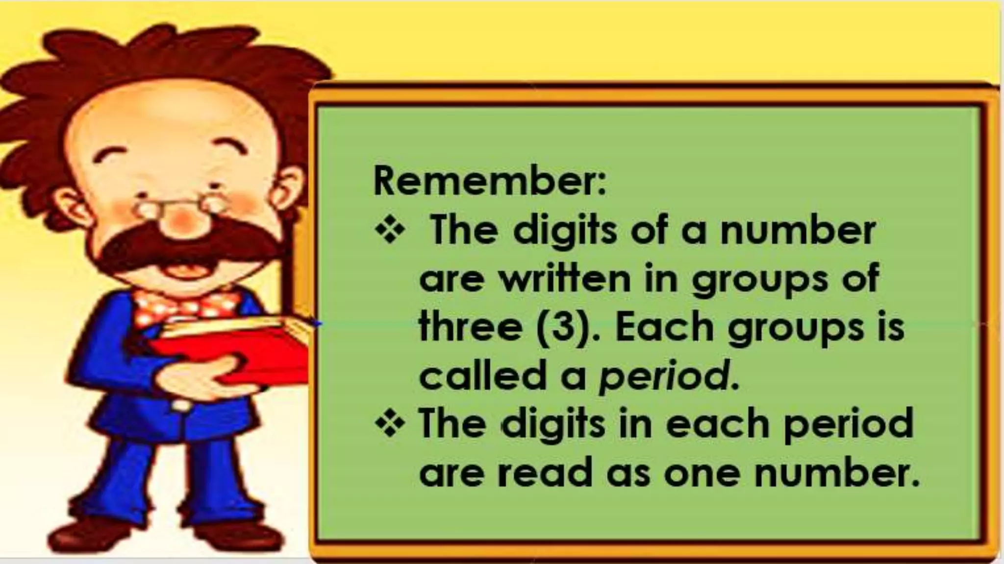 Reading and Writing Numbers | PPTX