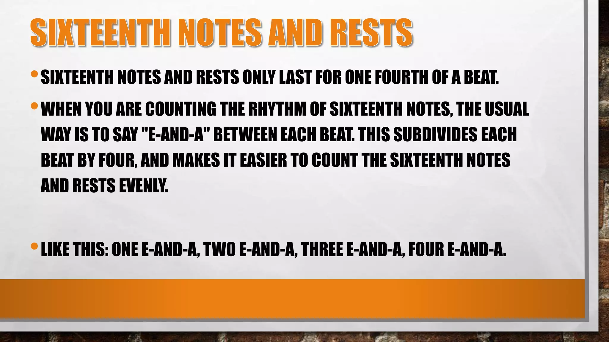 MUSIC 6 Lesson 1 Notes and Rests | PPTX