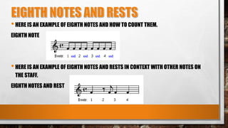 MUSIC 6 Lesson 1 Notes and Rests | PPTX
