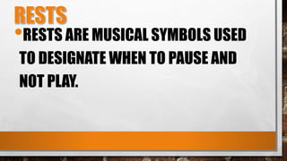 MUSIC 6 Lesson 1 Notes and Rests | PPTX