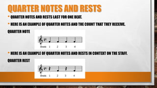 MUSIC 6 Lesson 1 Notes and Rests | PPTX