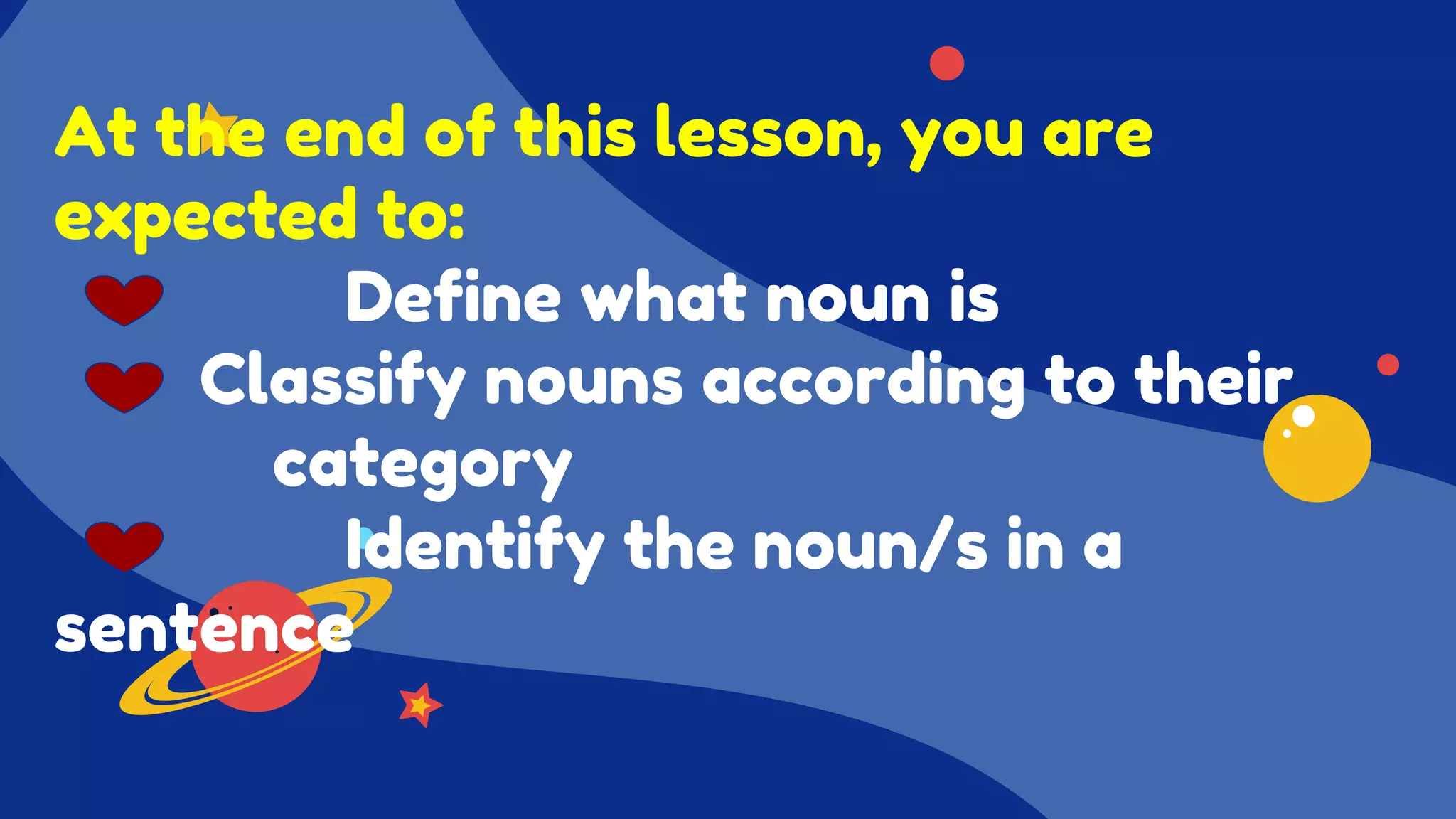 LESSON ON NOUNS FOR GRADE 2 | PPTX
